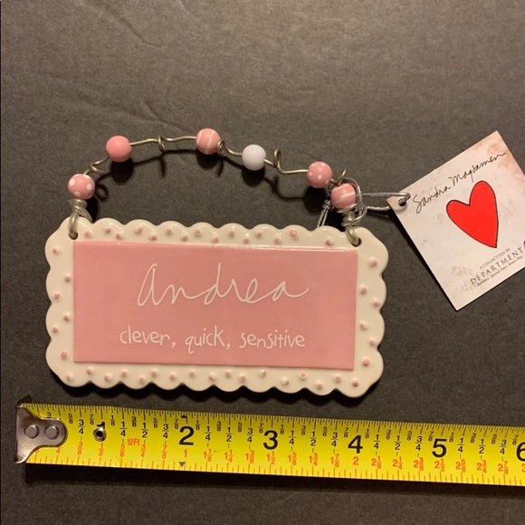 Department 56 | Accents | Department 56 Ceramic Ornament Name Tags New ...